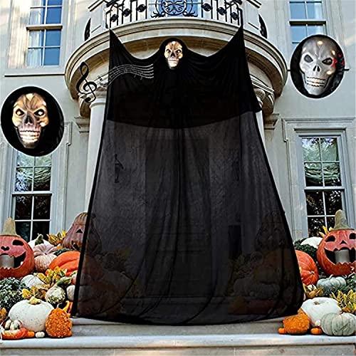 10.8ft Halloween Ghost Hanging Decorations Scary Creepy Halloween Wall ...