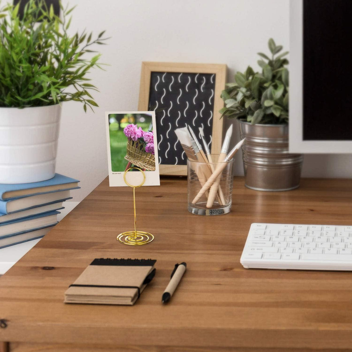 24 Pack Table Number Holder Wedding Table Name Card Holder Clips ...