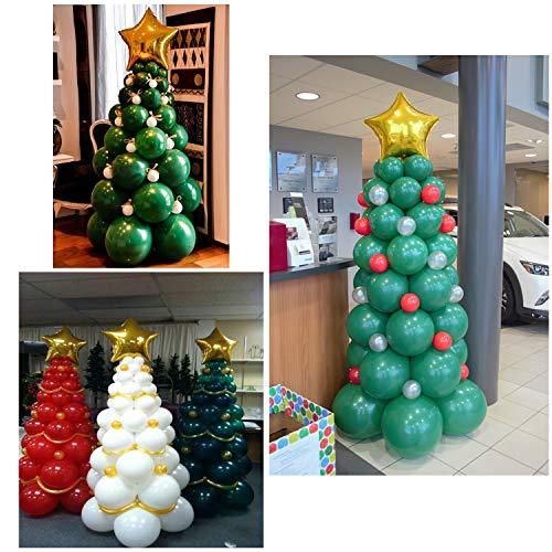 Christmas Balloon Garland Arch kit 96 Pieces Christmas tree Balloons f ...