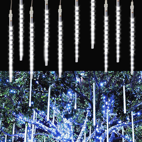 Falling Rain Lights Snow Fall LED Lights Set (Extension plug included ...