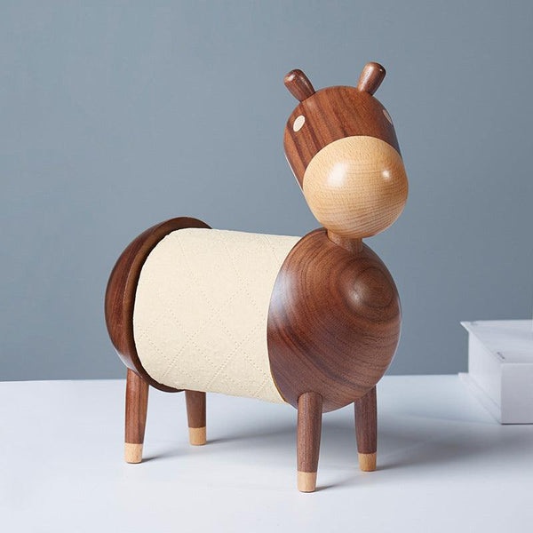 Funny Donkey Wooden Tissue Box Cover, Tissue Box Holder – Decotree.co ...