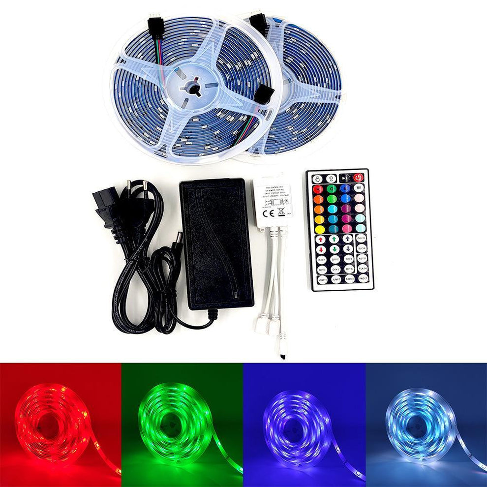 Led Strip Lights DIY Light Strip 24-key Controller Blister Kit ...